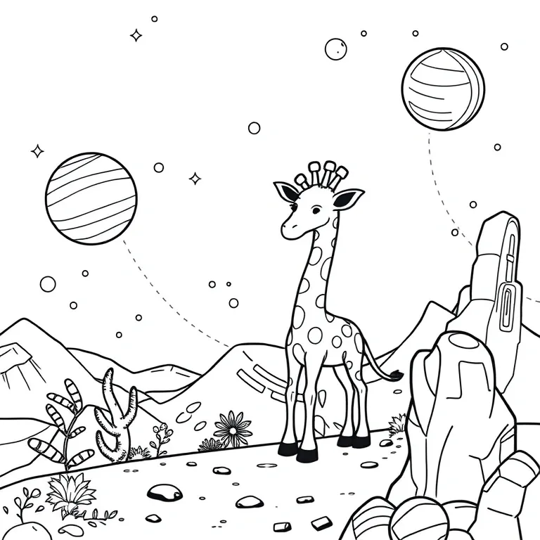 Gir Coloring Pages For Kids - Printable & Free!