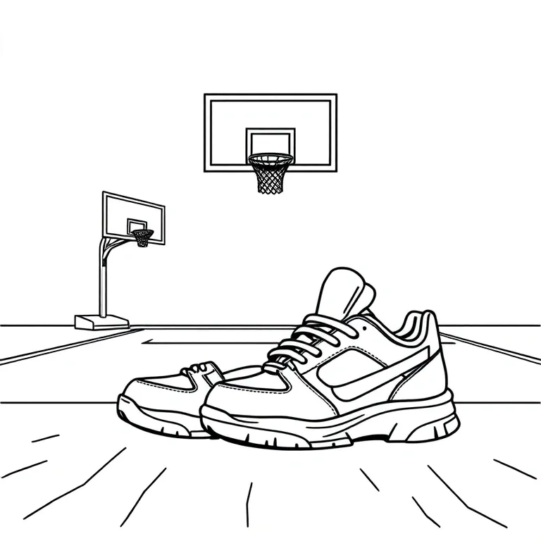 Jordans Coloring Pages For Kids - Printable & Free!