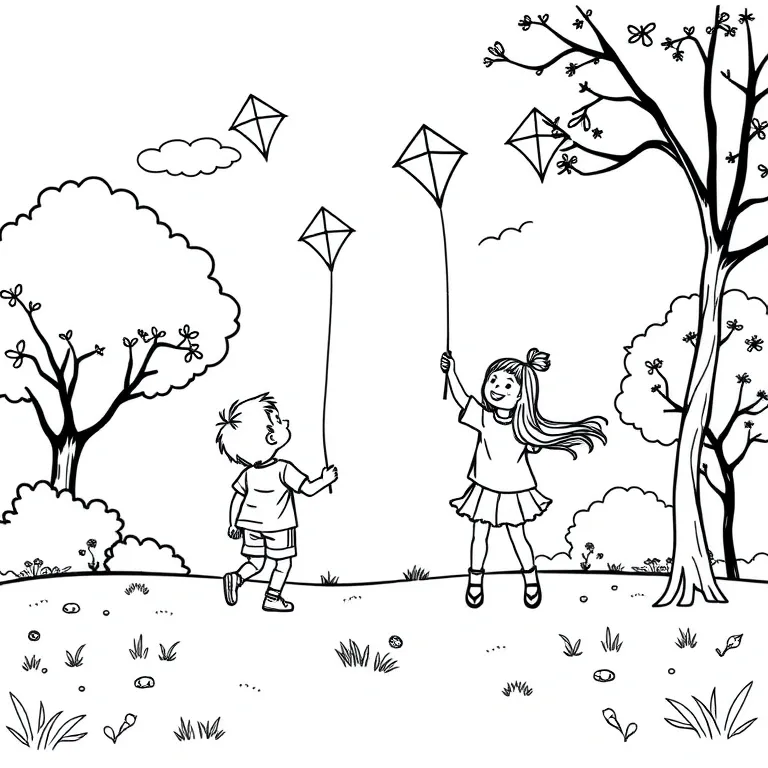 Joyful Coloring Pages For Kids - Printable & Free!