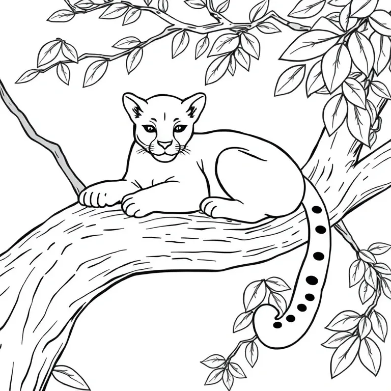 Puma Coloring Pages For Kids - Printable & Free!