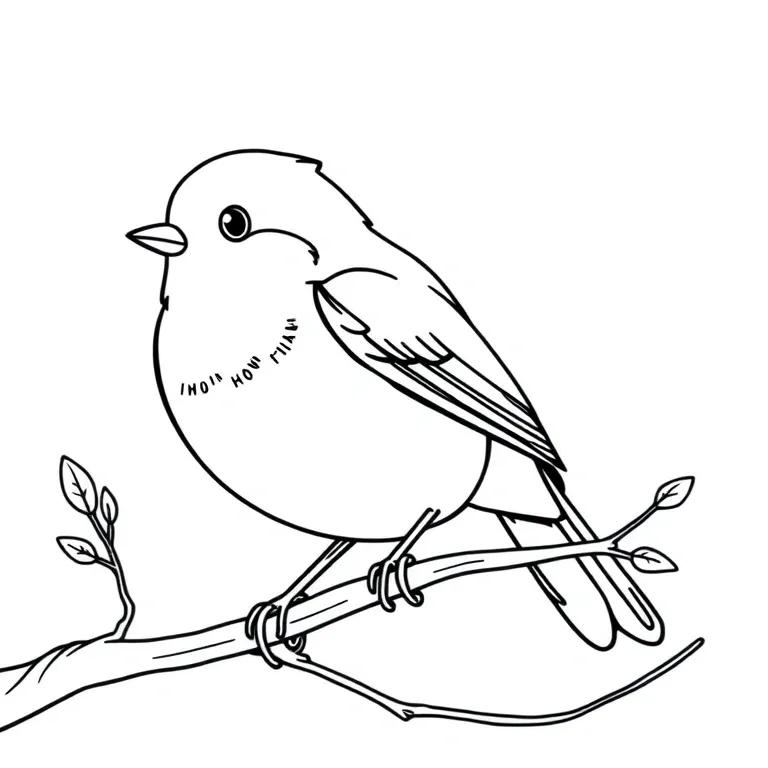 Robins Coloring Pages For Kids Printable Free robins-coloring-pages-for-kids-printable-free