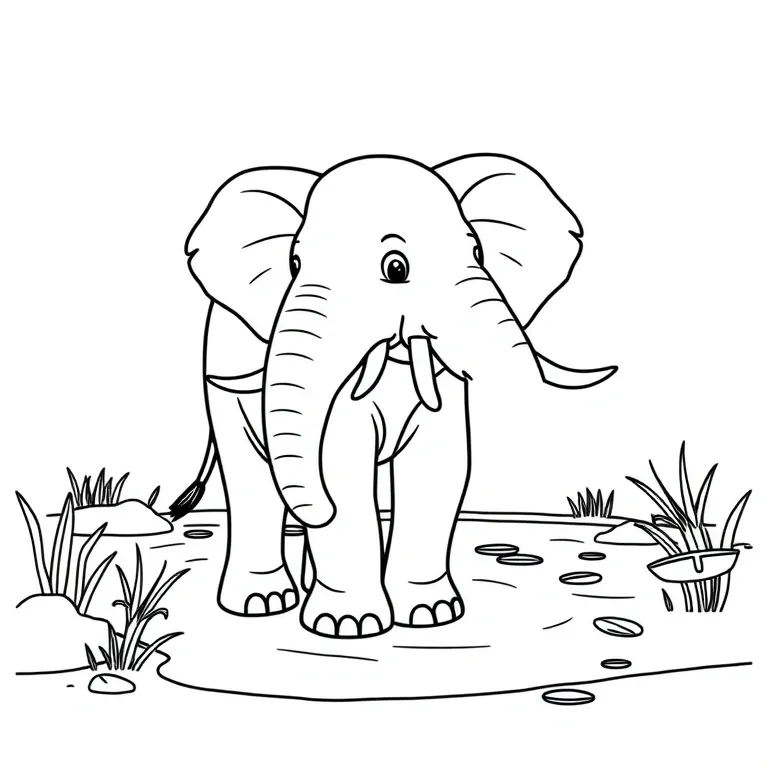 Trunks Coloring Pages For Kids - Printable & Free!